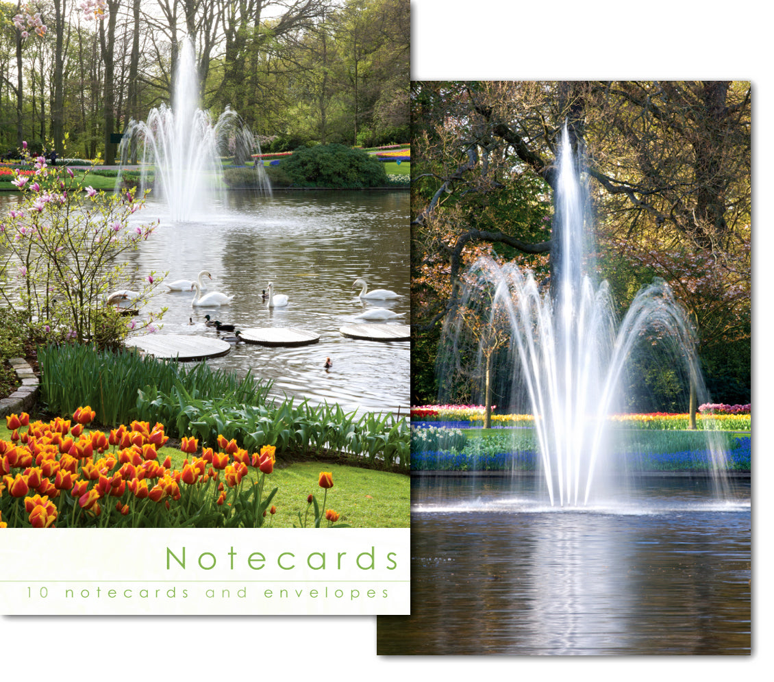 Notecard Wallet - Fountain Scenes (10 cards) – Leonard Smith